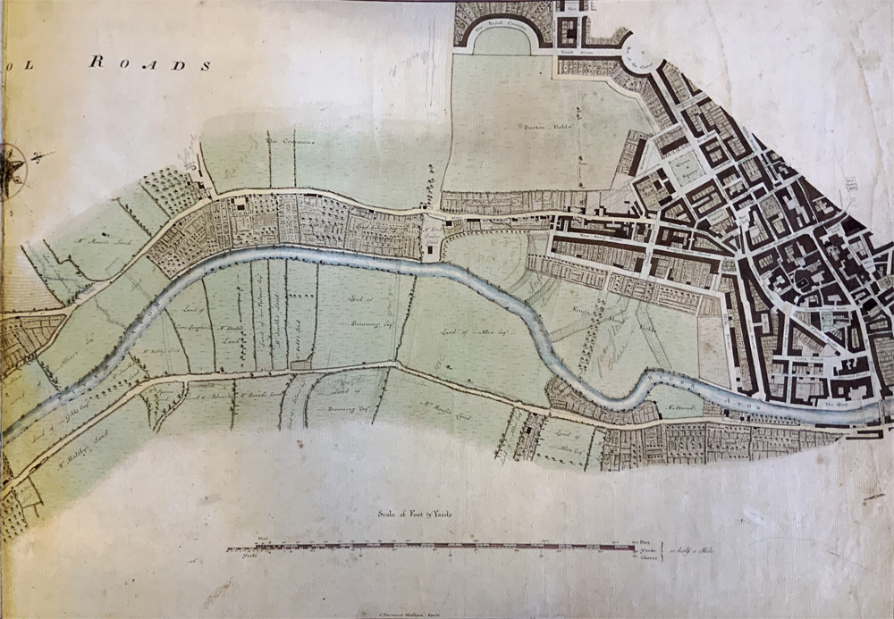 Old Maps of Bath Somerset